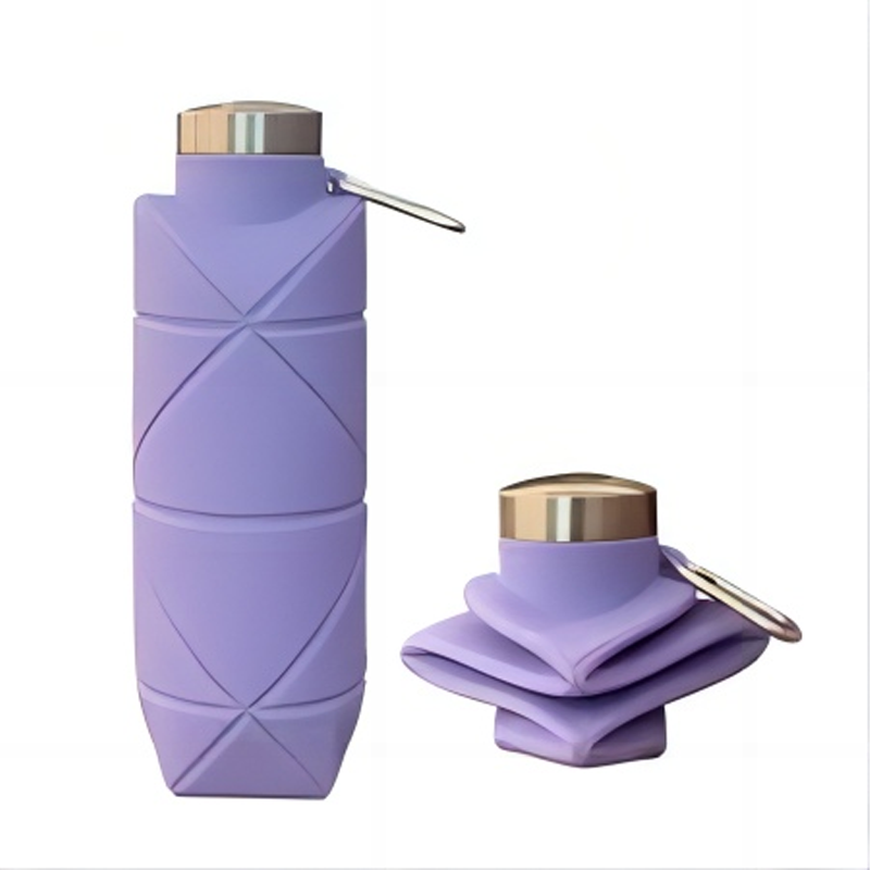 Silicone Rhombus Collapsible Water Bottles - Colosilicone Silicone Rhombus Collapsible Water Bottles - Colosilicone